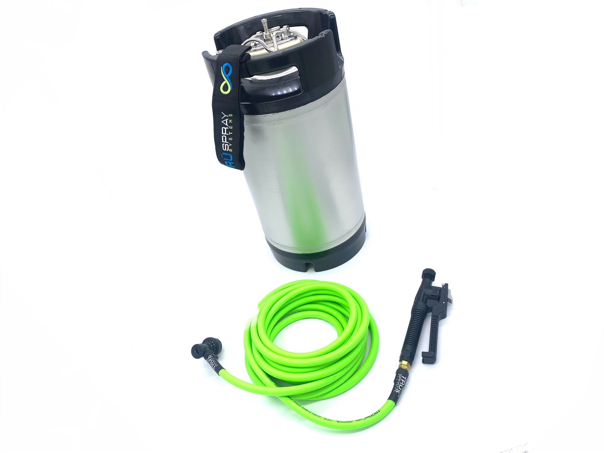 TRU Spray 3 Gal Naked Stainless Tank Setup 44Tools
