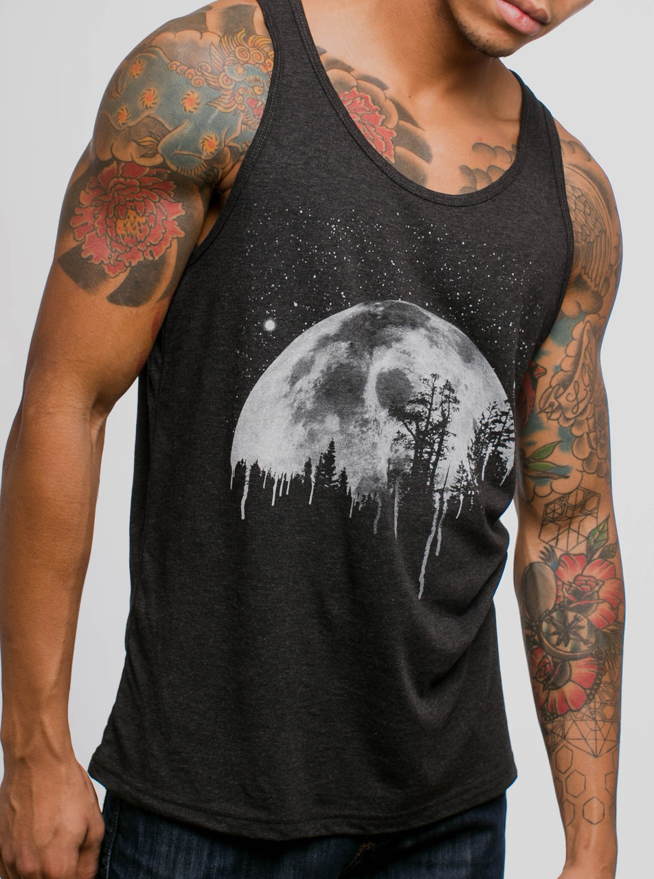 Moon Tank Top - Mens | FREE Shipping | Curbside Clothing