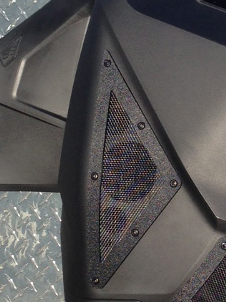 Ski Doo Xm Rear Side Panel Vent Mo Flow Ventilation