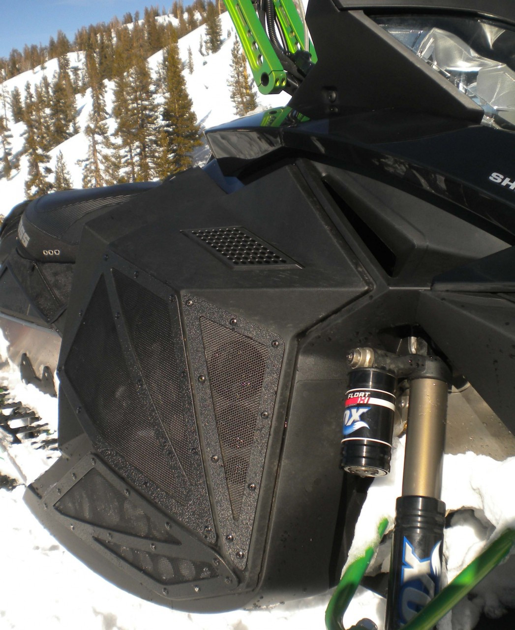 Ski-Doo REV Mid-Side Vents - Mo-Flow Ventilation