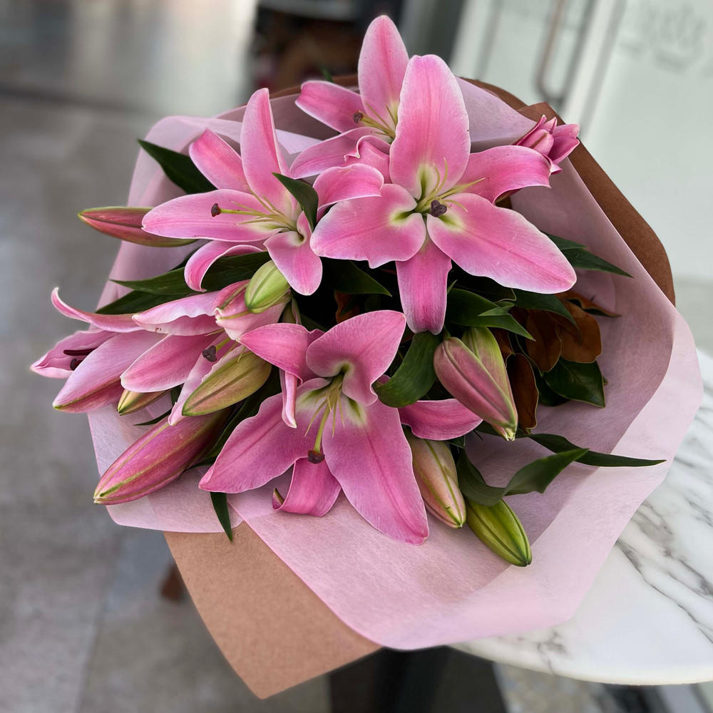 Lily Bouquet - Bunches Florist
