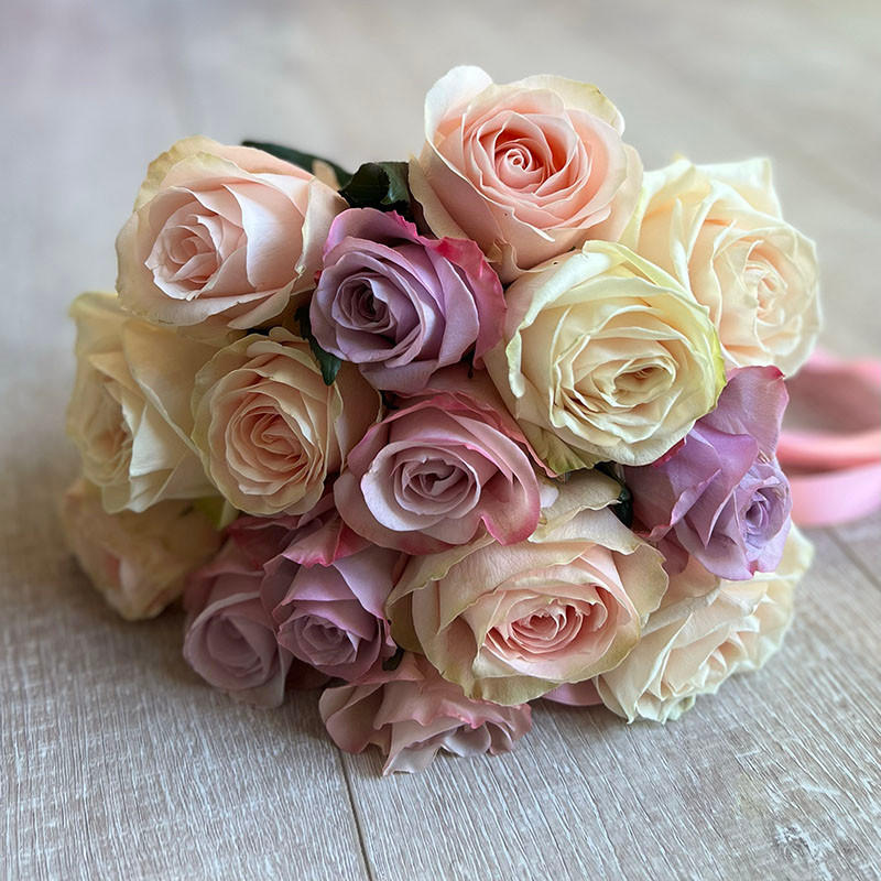 Pastel Roses - Bunches Florist
