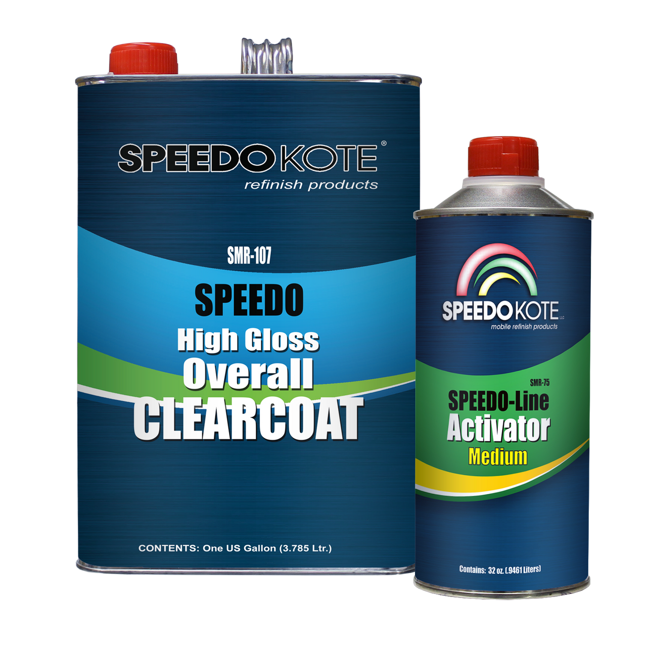Automotive High Gloss Urethane Clear Coat w/Fast Act., SMR-107/60, 4:1 ...