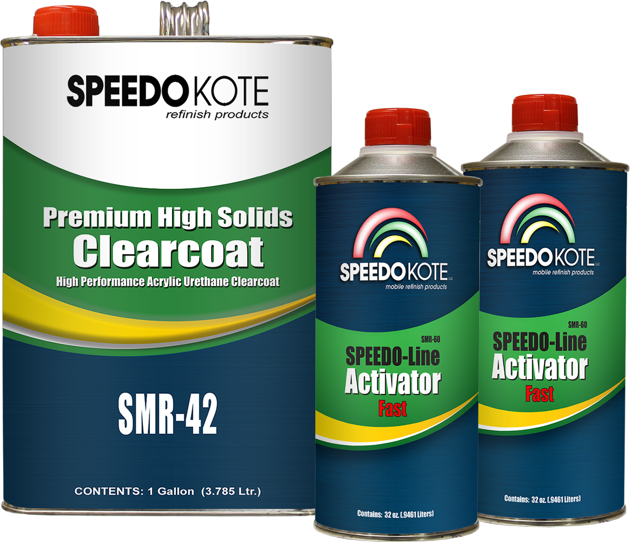 Premium High Solids Clear Coat, Clearcoat 6 Qt. Fast (Cool Temp.) Kit ...