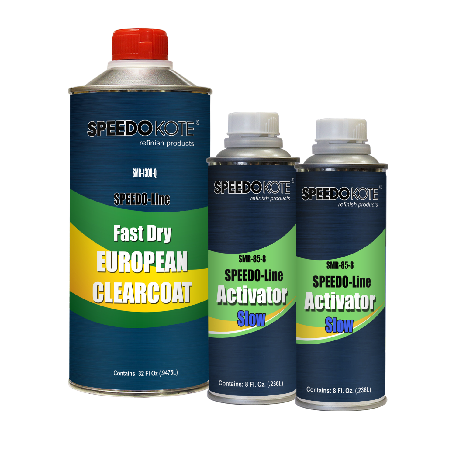 Fast Cure High Gloss Euro Clear, quart Kit with Fast Activator, SMR ...