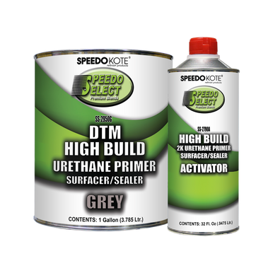 Automotive High Build 2K Urethane Primer/Sealer Gray Gallon Kit, SS ...