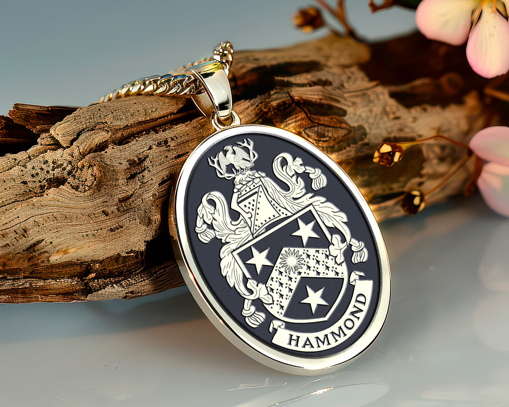 Family Crest Pendant Custom Design - My Personal Jewellery