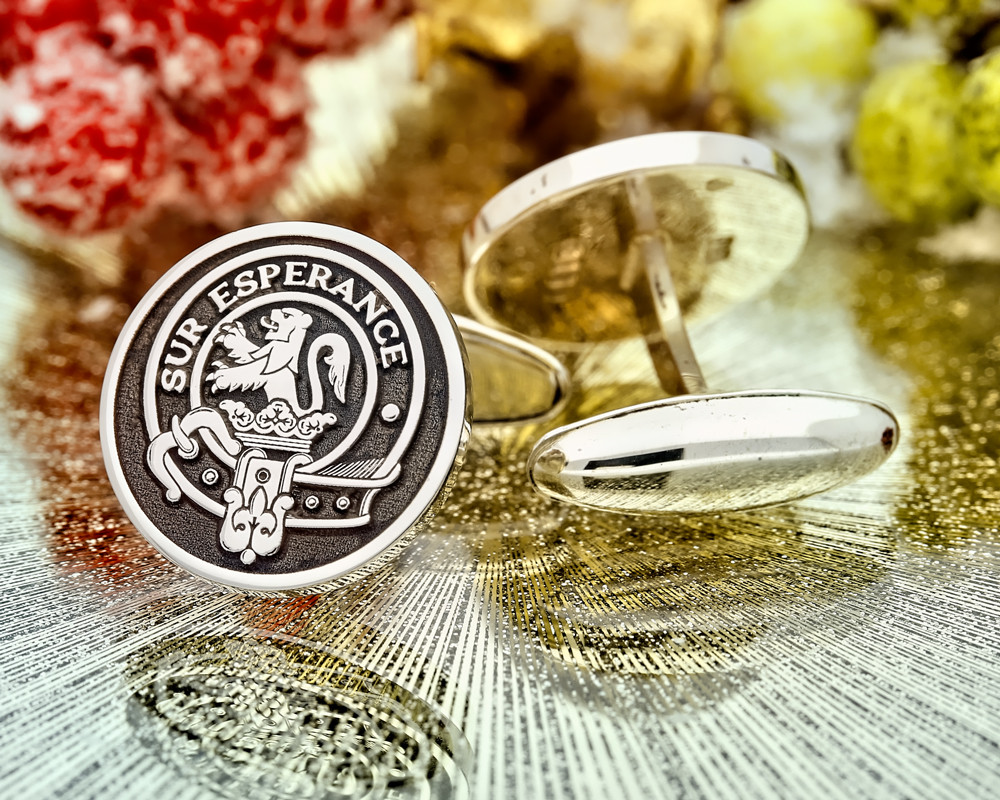 Scottish Cufflinks Designer Silver Cufflinks Ortak