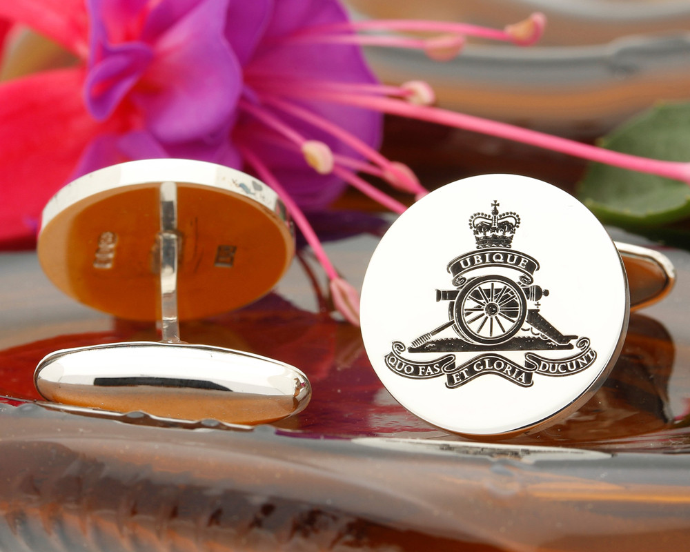 Royal Artillery (RA) Cufflinks - My Personal Jewellery