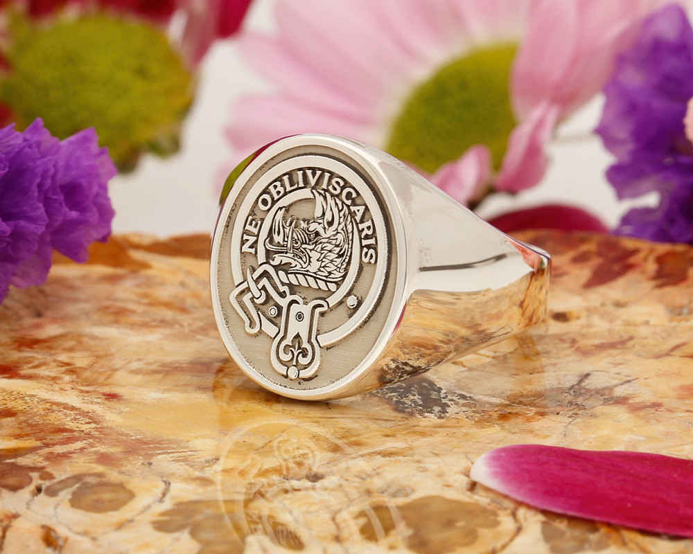 Campbell Scottish Clan Signet Ring - My Personal Jewellery