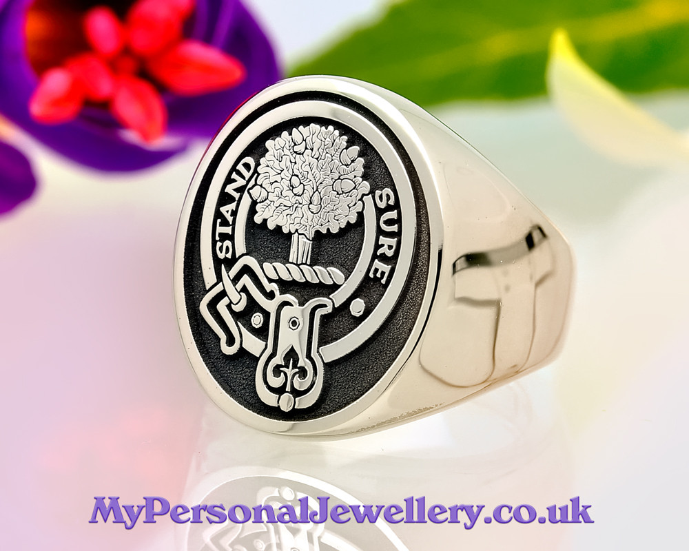 Anderson Scottish Clan Signet Ring - My Personal Jewellery