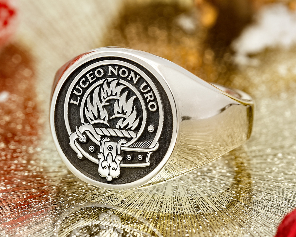 MacKenzie Scottish Clan Signet Ring - My Personal Jewellery