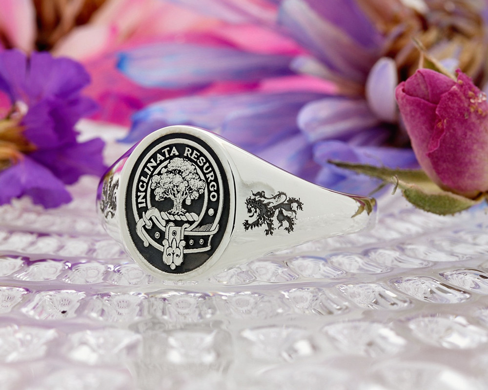 Cooper Scottish Clan Signet Ring Silver | Gold