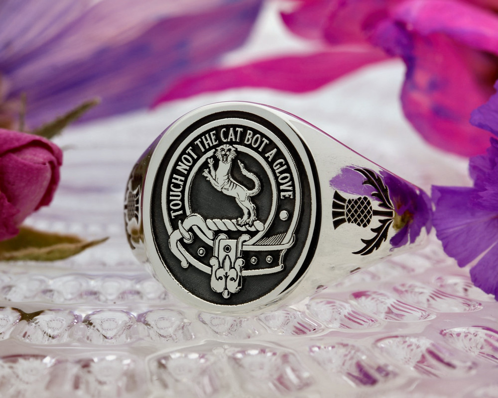 Mackintosh Scottish Clan Signet Ring - My Personal Jewellery
