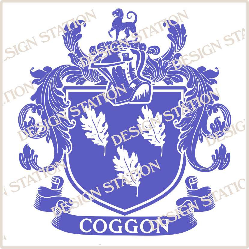 Coggon Family Crest Digital Download - My Personal Jewellery
