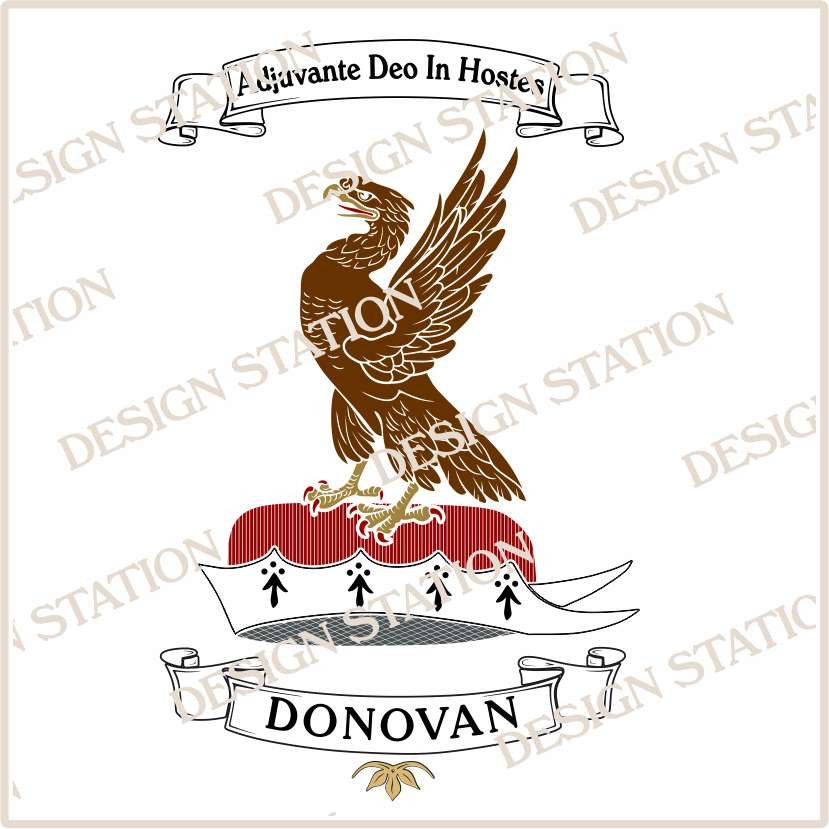 Donovan Crest Vector Graphic - My Personal Jewellery