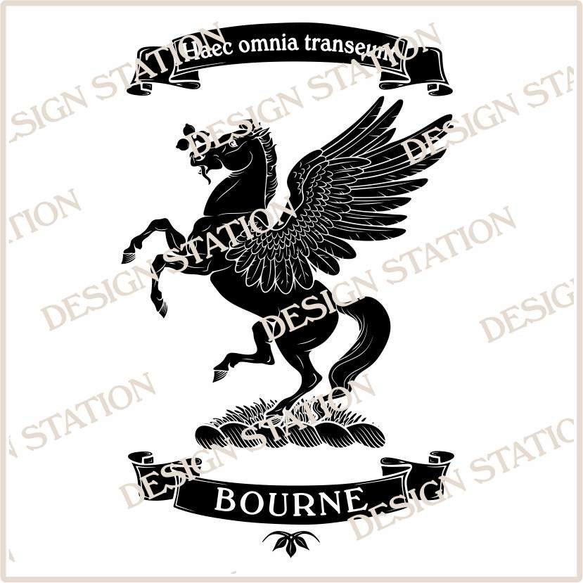 Bourne Crest Vector Graphic - My Personal Jewellery