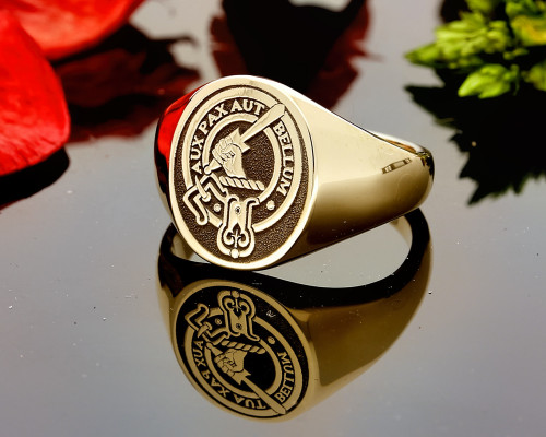 Gunn Scottish Clan Signet Ring - My Personal Jewellery