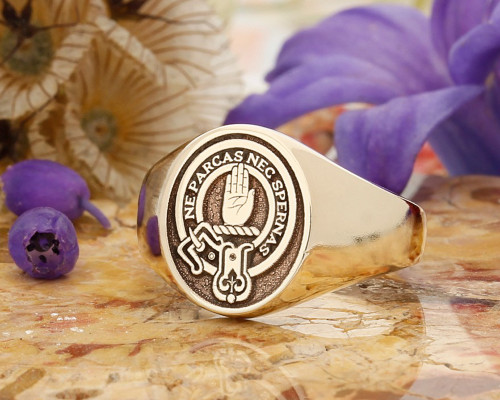 Lamont Scottish Clan Signet Ring - My Personal Jewellery