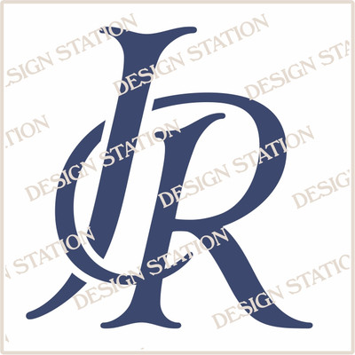 JR Monogram Vector Graphic Download