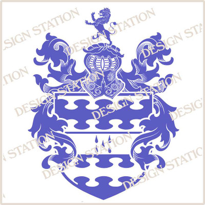 Brisley Family Crest Vector Graphic - My Personal Jewellery
