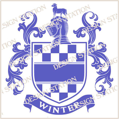Winter Family Crest Digital Download - My Personal Jewellery