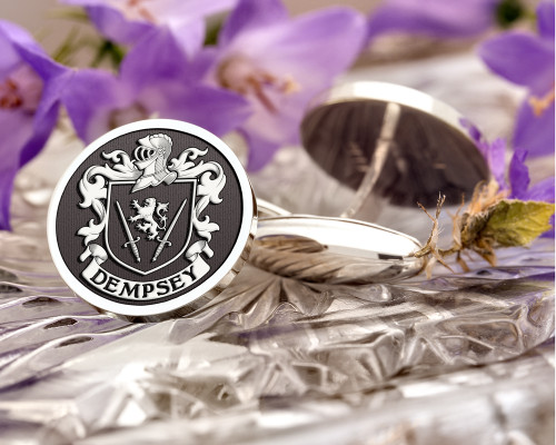 Dempsey Family Crest Cufflinks - My Personal Jewellery