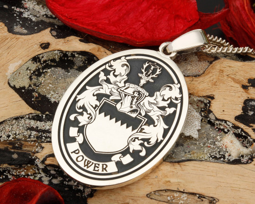 Power Family Crest Pendant | MyPersonalJewellery
