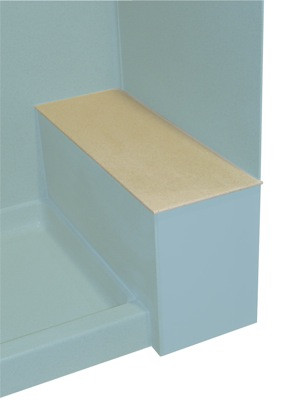 Swanstone SB-1248 Shower Bench Seat Top - Aggregate Color - Swanstone ...