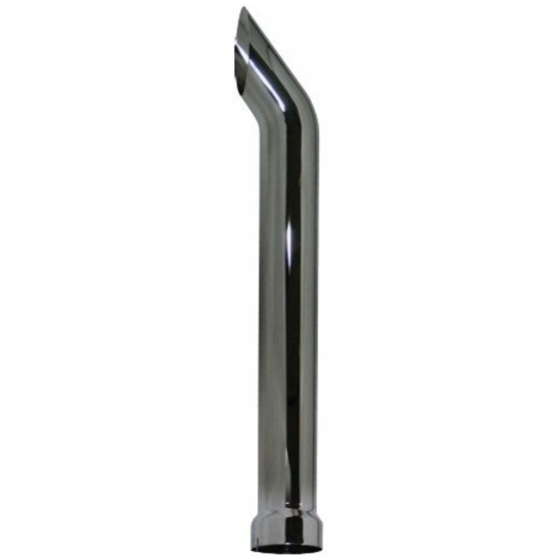 6" x 84" Aussie Cut Chrome Exhaust Stack Pipe A6-84EXC