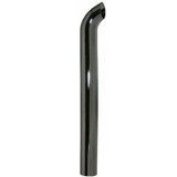 6" x 36" Curved Top OD Chrome Exhaust Tip K6-36SBC