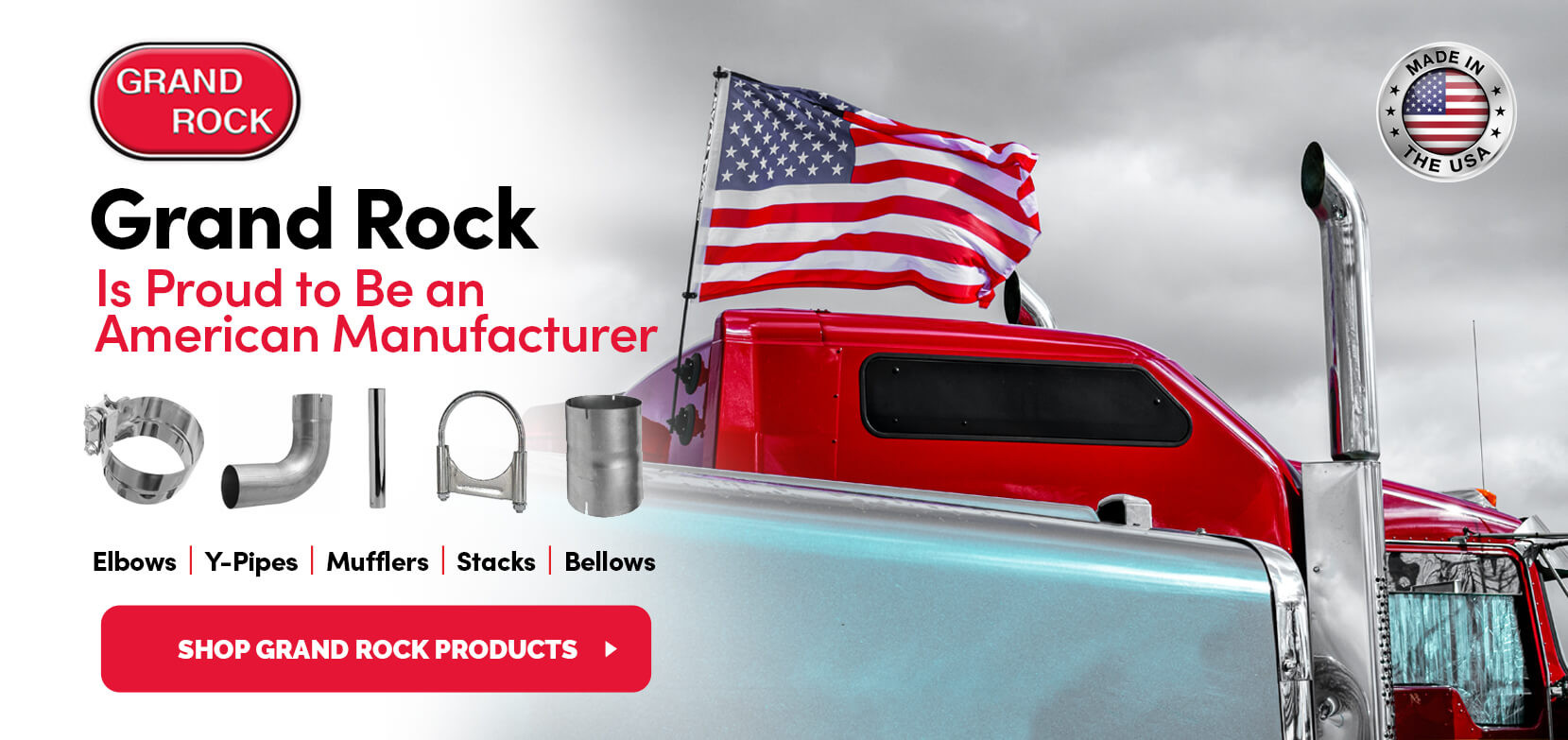 Truck Pipes and Exhaust Systems | Truck Exhaust Pipes | Grand Rock Exhaust