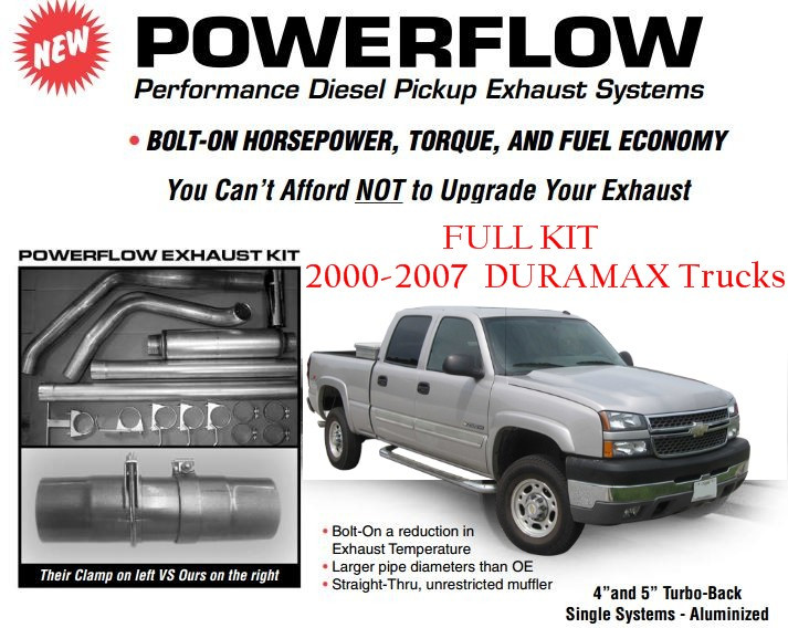 GM Duramax Exhaust Kits | Exhaust Kit Duramax