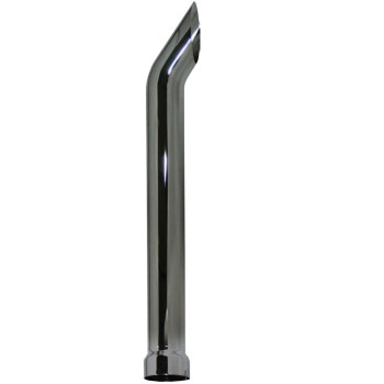 6" x 84" Aussie Cut Chrome Exhaust Stack Pipe A6-84EXC