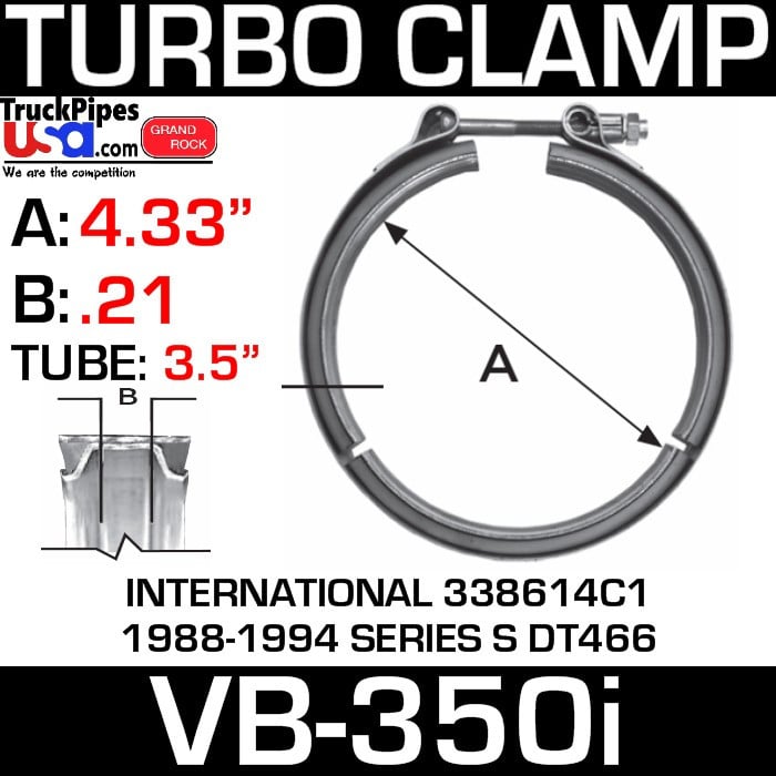 Turbo V-Clamps