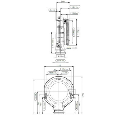 4394756 4394756NX Cummins Paccar DOC Pancake Inlet