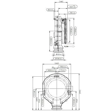 4394756 4394756NX Cummins Paccar DOC Pancake Inlet