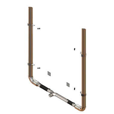 Peterbilt 379 Full 7" Seamless Chrome Exhaust Kit With 108" Straight ...