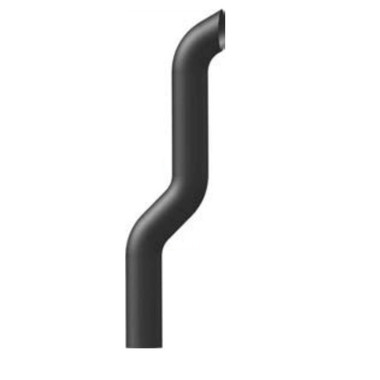 5" OD Aluminized Dump Truck Exhaust Stack 45 Degree FEC-5KA