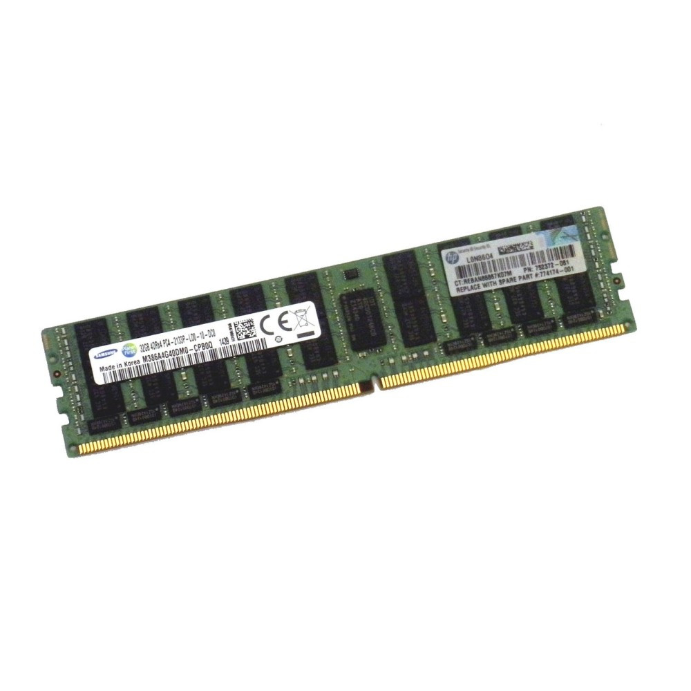 HP 726722-B21 32GB 4RX4 PC4-2133L-15 LR MEMORY KIT 774174-001 752372 ...