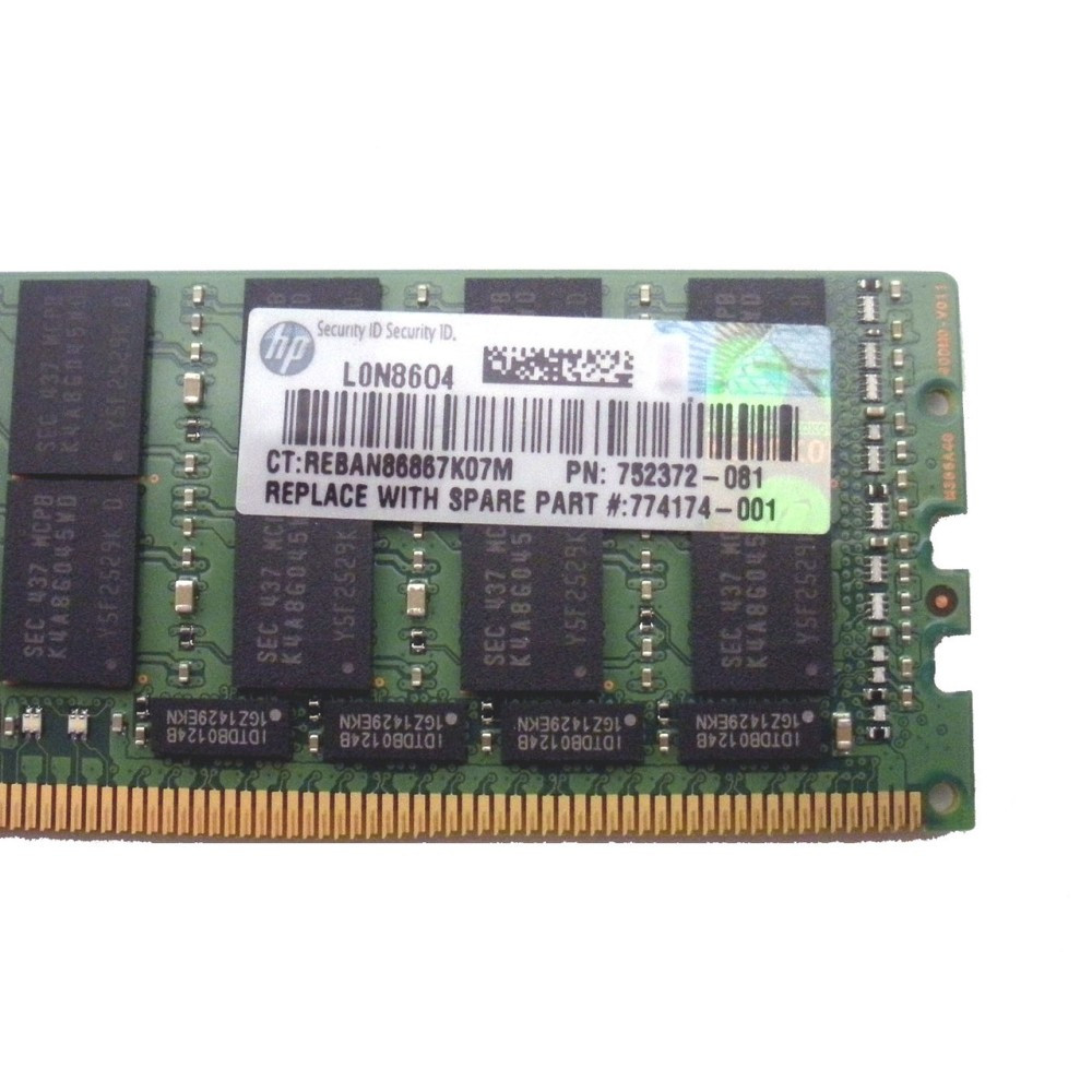 HP 726722-B21 32GB 4RX4 PC4-2133L-15 LR MEMORY KIT 774174-001 752372 ...