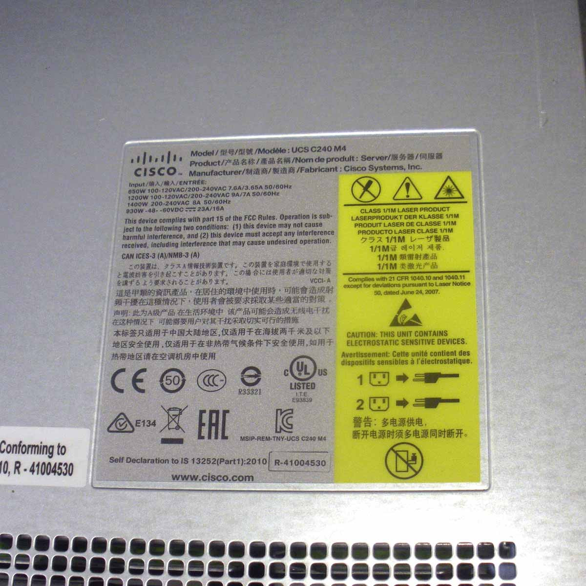 Cisco UCSC-C240-M4SX UCS C240 M4 Server - Custom Build to Order