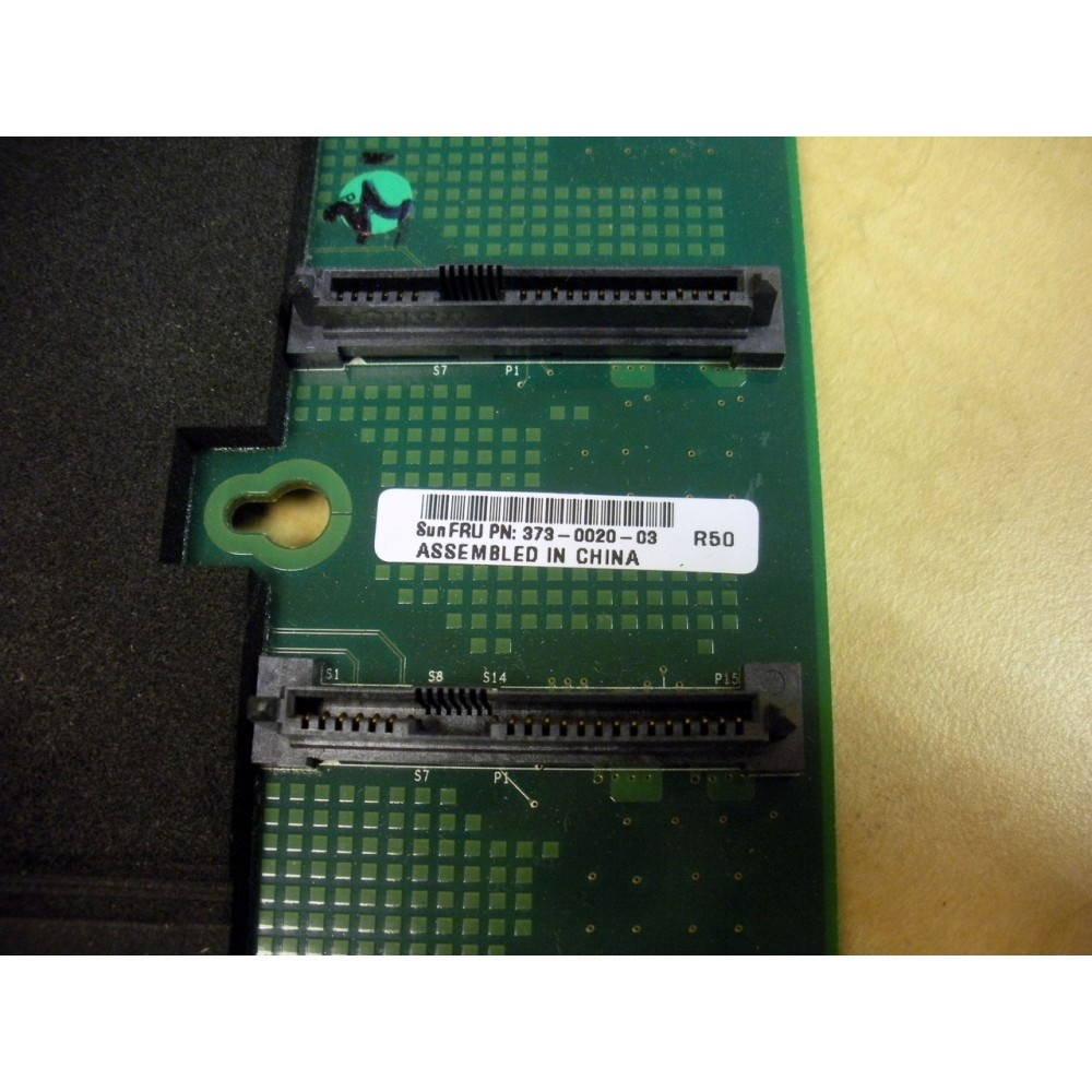 Sun 373-0020 4-Slot SAS/SATA Disk Backplane for Ultra 25 40 45