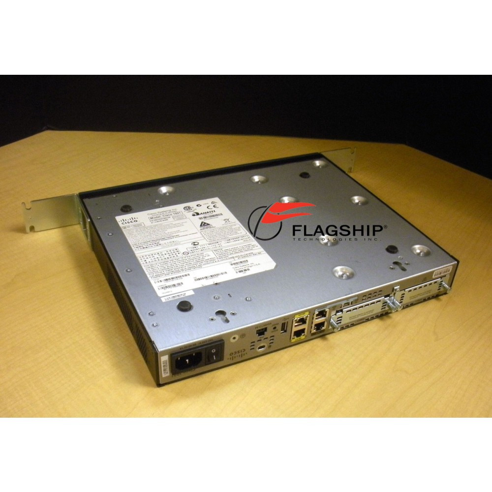 Cisco CISCO1921/K9 1921 Router with 2 onboard GE, 256MB Flash 512MB DRAM