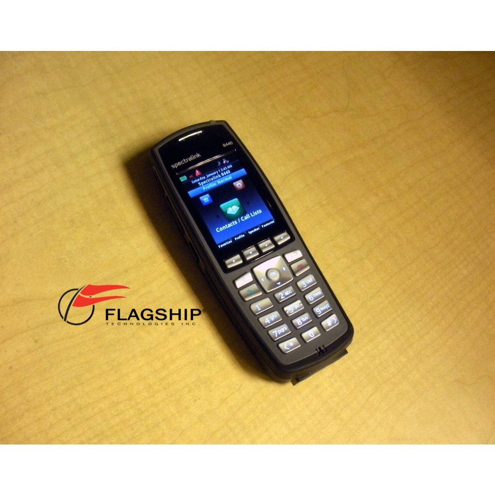 SpectraLink 2200-37150-001 8440 Wireless Handset Black
