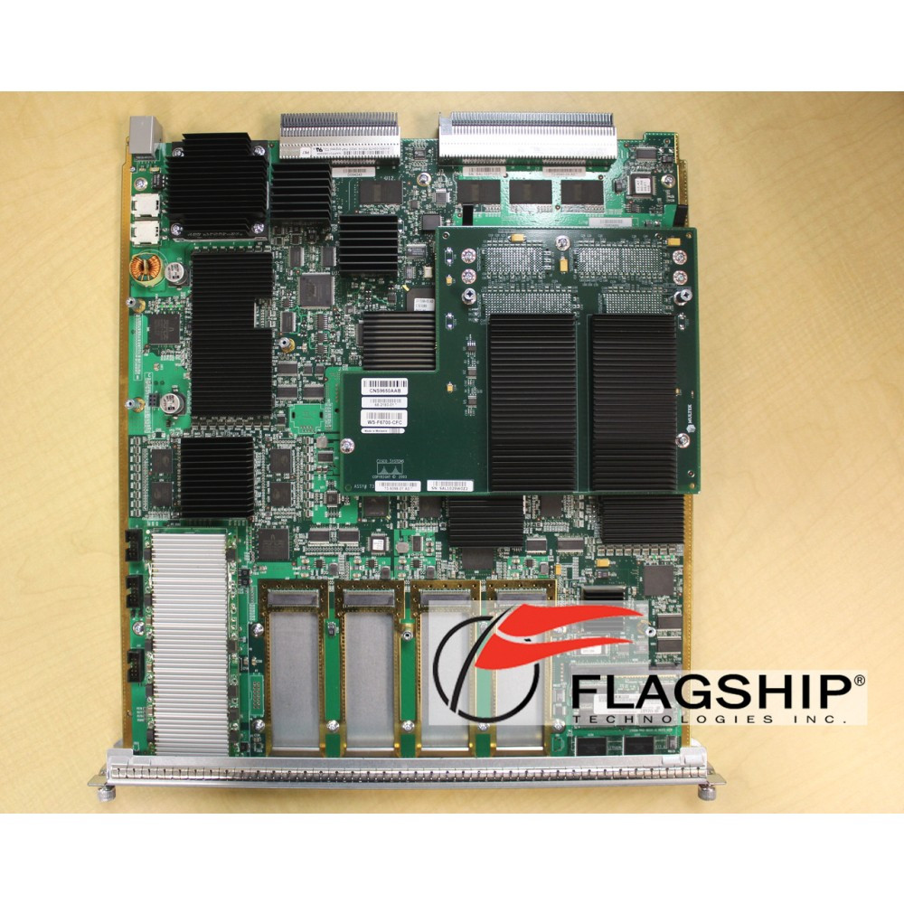 Cisco WS-X6704-10GE with WS-F6700-CFC 4 Port 10GbE XENPAK Catalyst 6500 ...