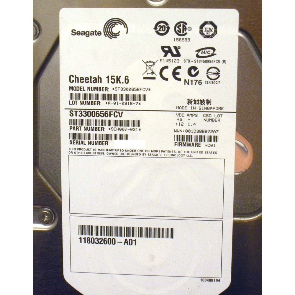 EMC 005048848 300GB 15K 4G FC 3.5in Hard Drive Disk | Flagship Tech