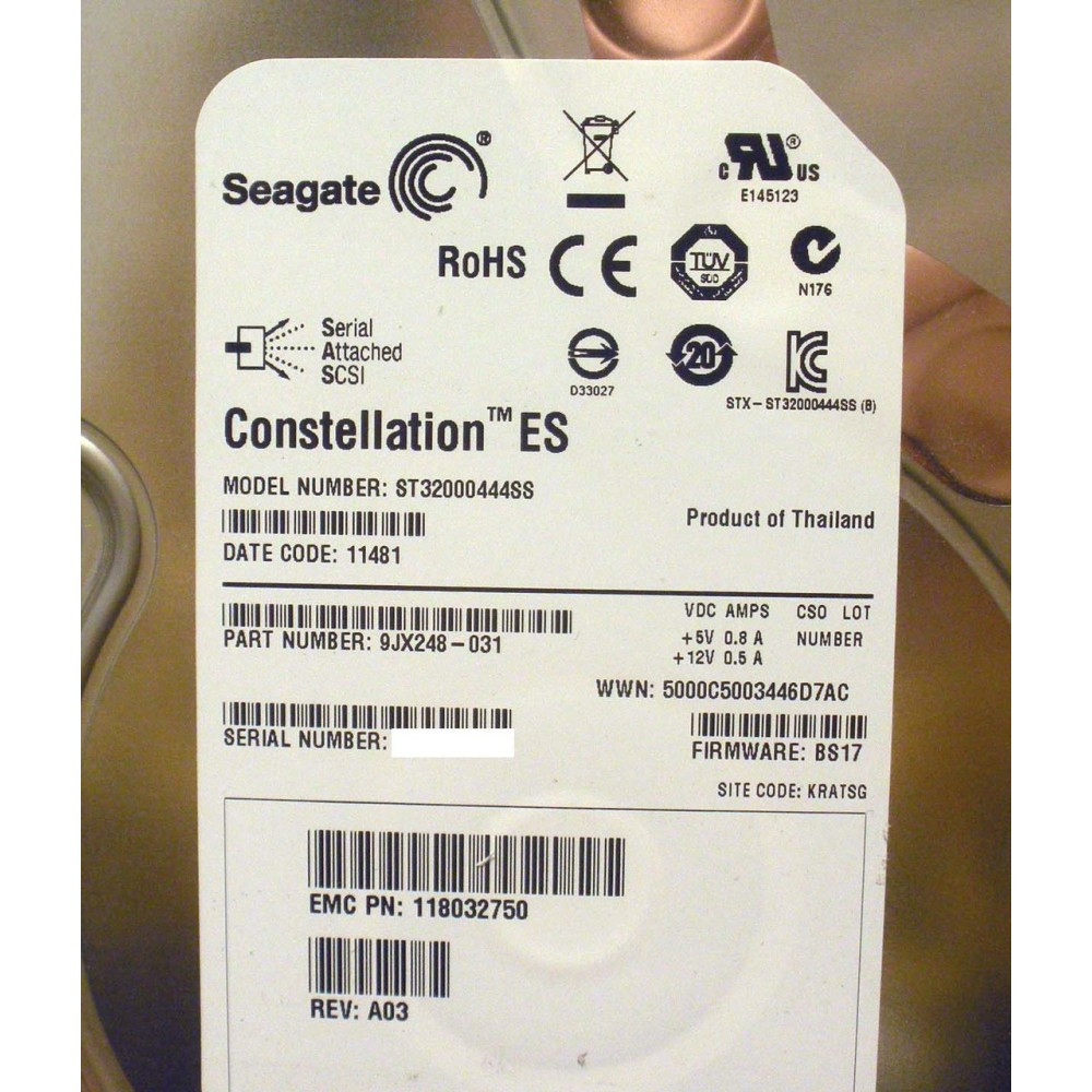 EMC 005049277 2TB 7.2K 6G SAS VNX Hard Drive Disk | Flagship Tech