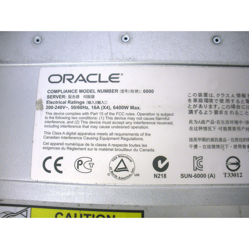 Sun Netra 6000 AC Power Base