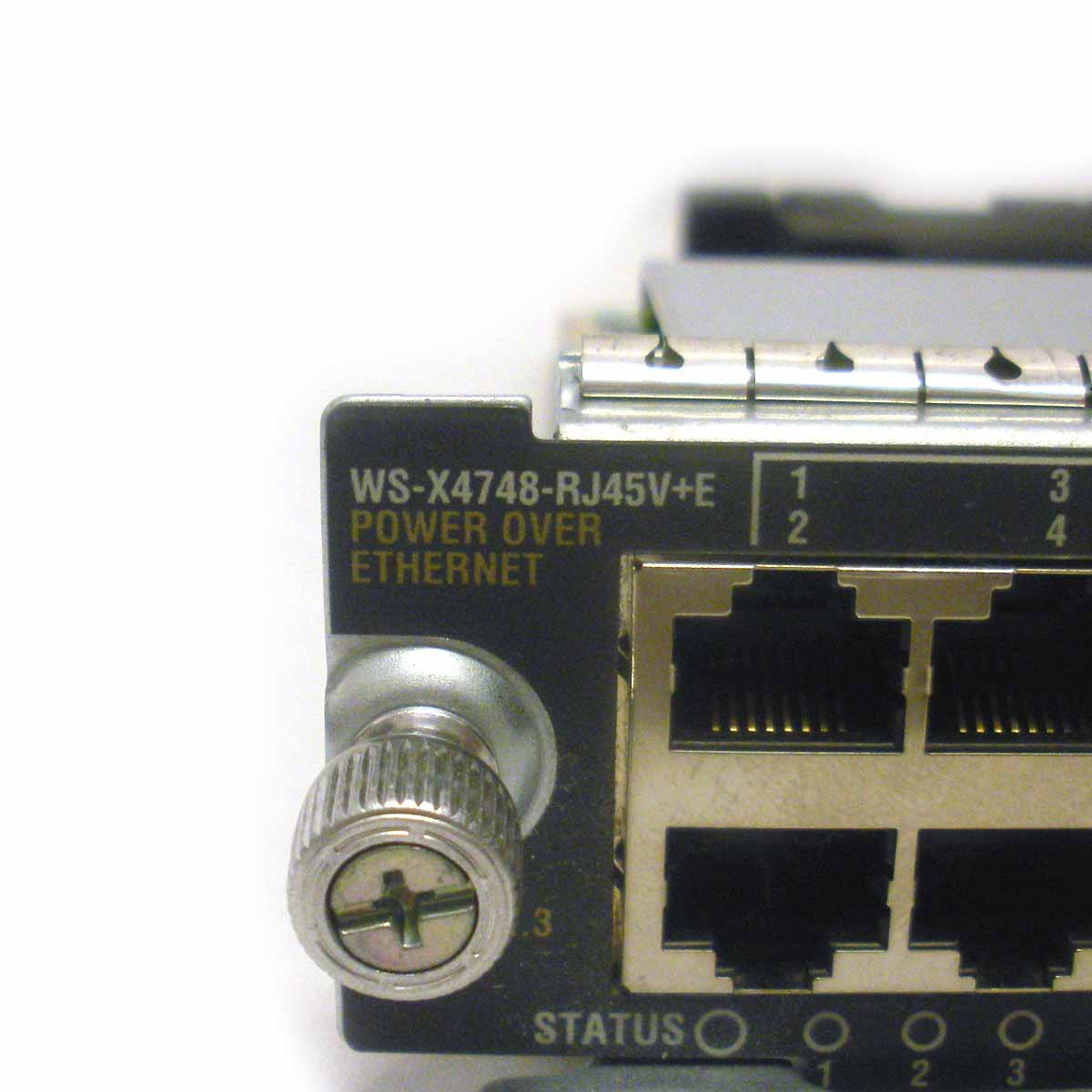 Cisco WS-X4748-RJ45V+E 4500 48-Port PoE Ethernet Module